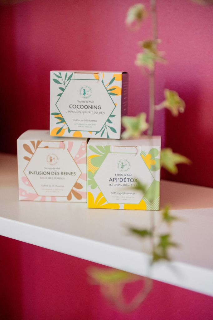 Bio-Tees und Kräutertees - Secrets de Miel